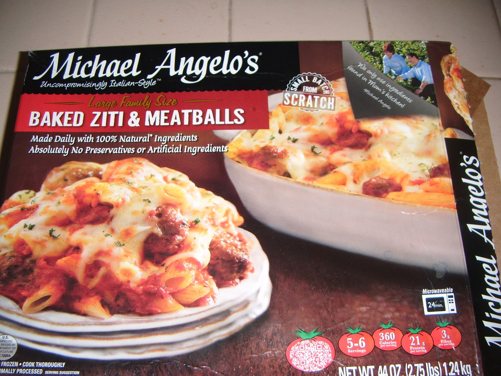 The ABCD Diaries: Michael Angelo's Gourmet Frozen Entrees! #Sponsored